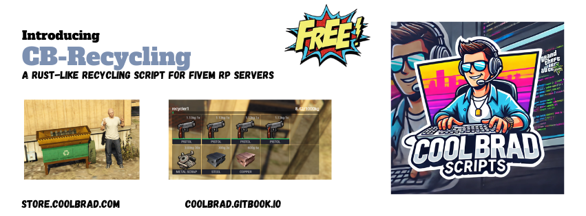 GitHub - CoolBrad-Scripts/cb-recycling: A rust inspired crafting script for FiveM RP servers ...